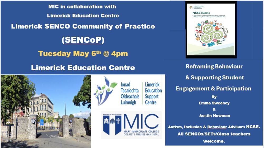 Limerick SENCO Forum CoP May 2025-Primary