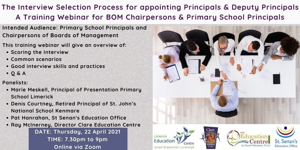 The Interview Selection Process for appointing Principals and Deputy ...