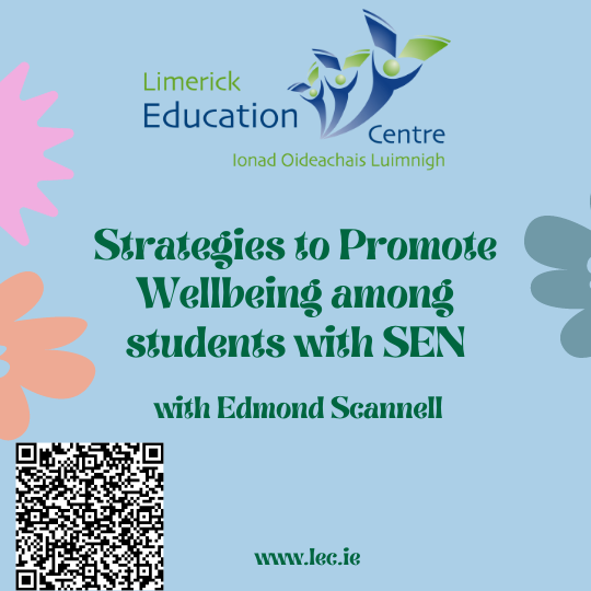Strategies to Promote Wellbeing among students with SEN-Post Primary