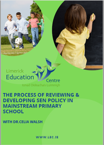 The Process of Reviewing & Developing SEN Policy in Mainstream Primary ...