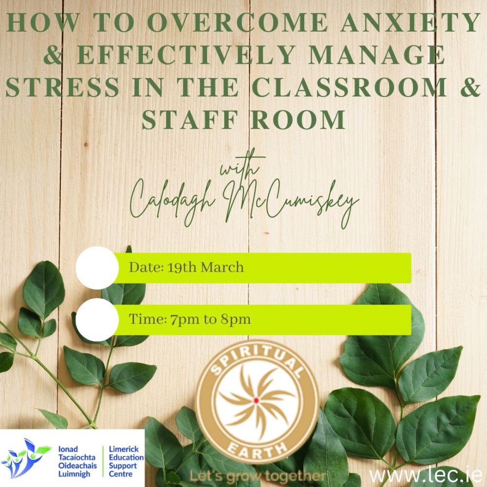 How to overcome Anxiety and Effectively Manage Stress in the Classroom ...
