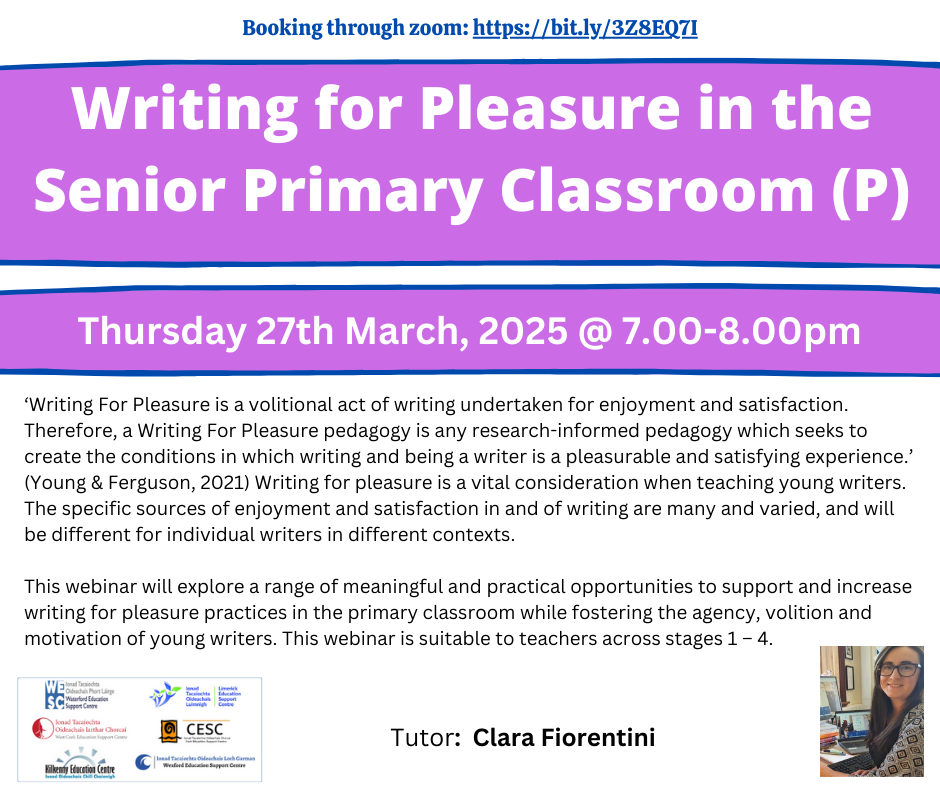 Writing for Pleasure in the Senior Primary Classroom-Primary