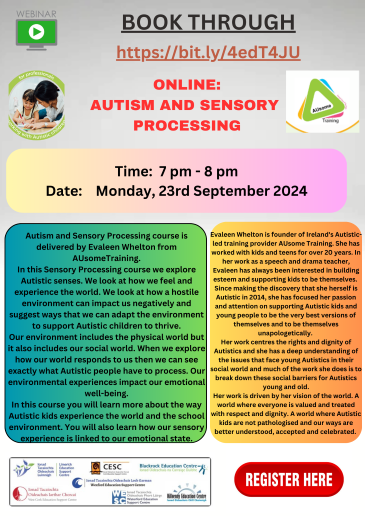 Autism and Sensory Processing-Primary