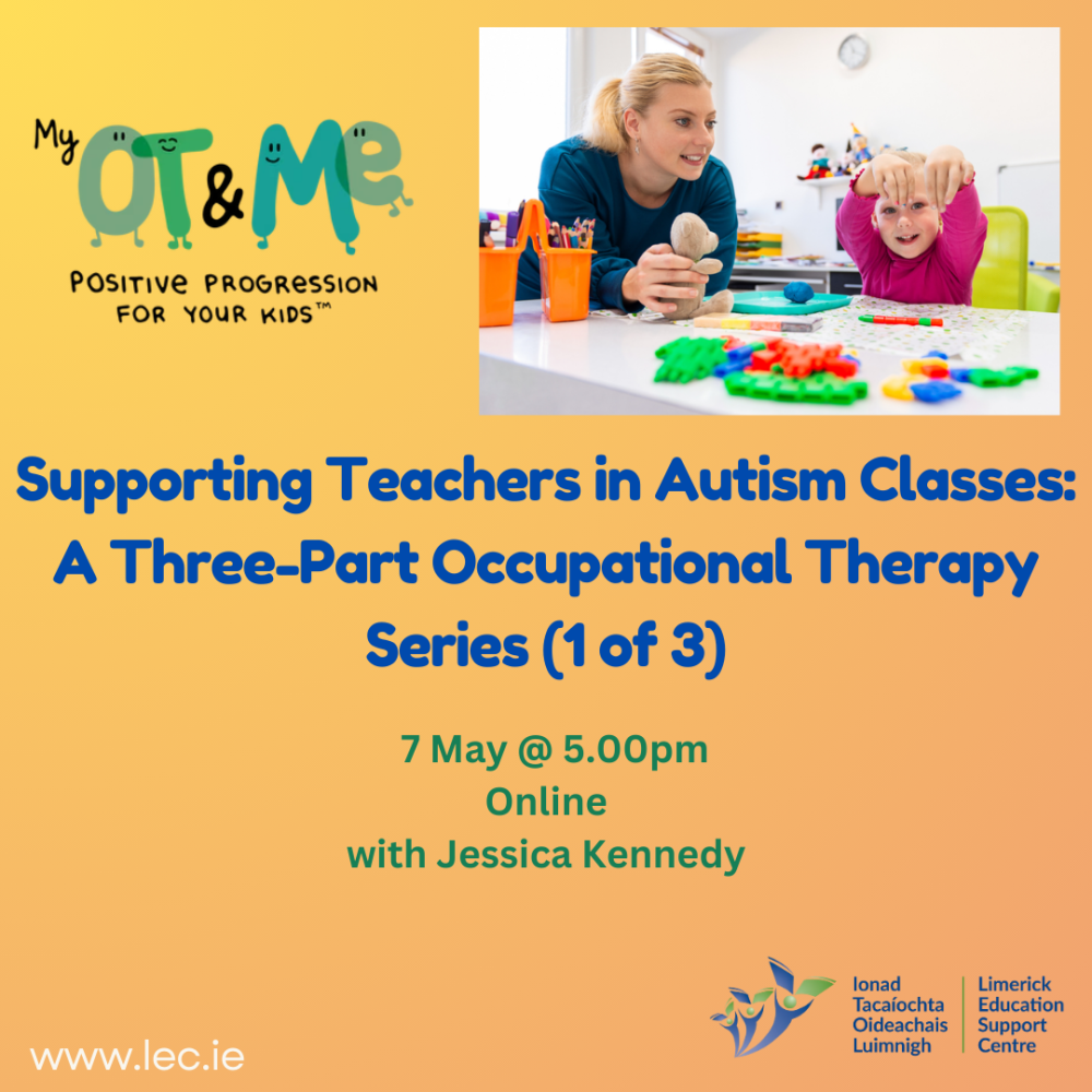 Supporting Teachers in Autism Classes: A Three-Part Occupational ...