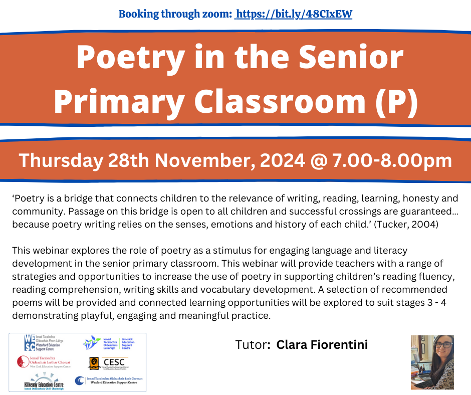 Poetry in the Senior Primary Classroom-Primary