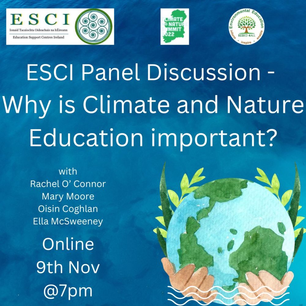 ESCI Panel Discussion - Why is Climate and Nature Education important ...