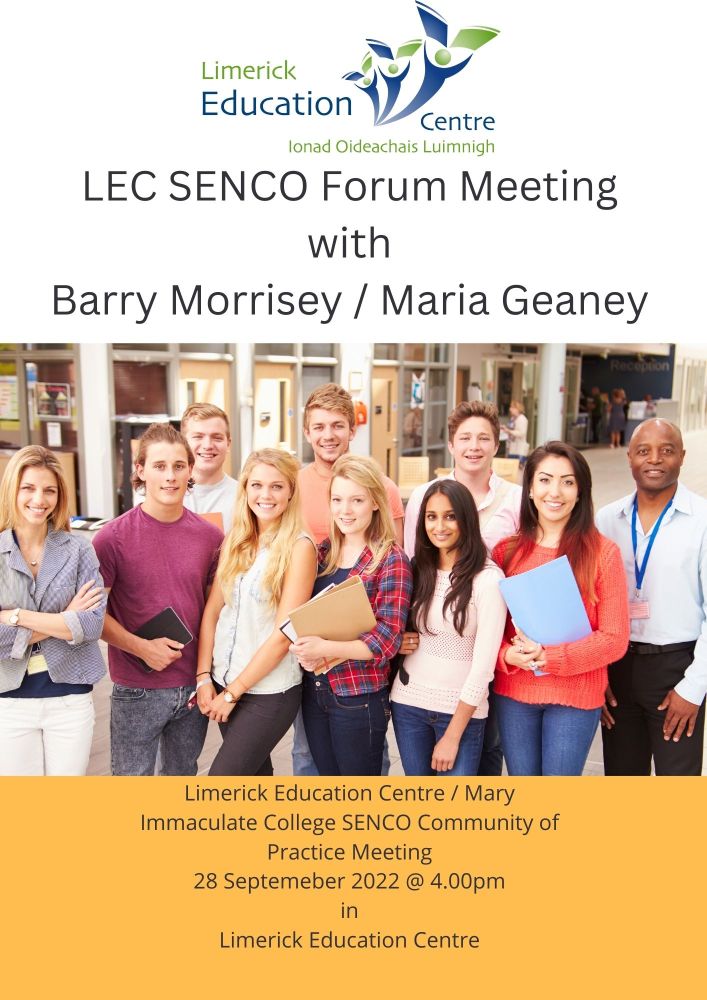 LEC SENCO Forum Meeting-Primary