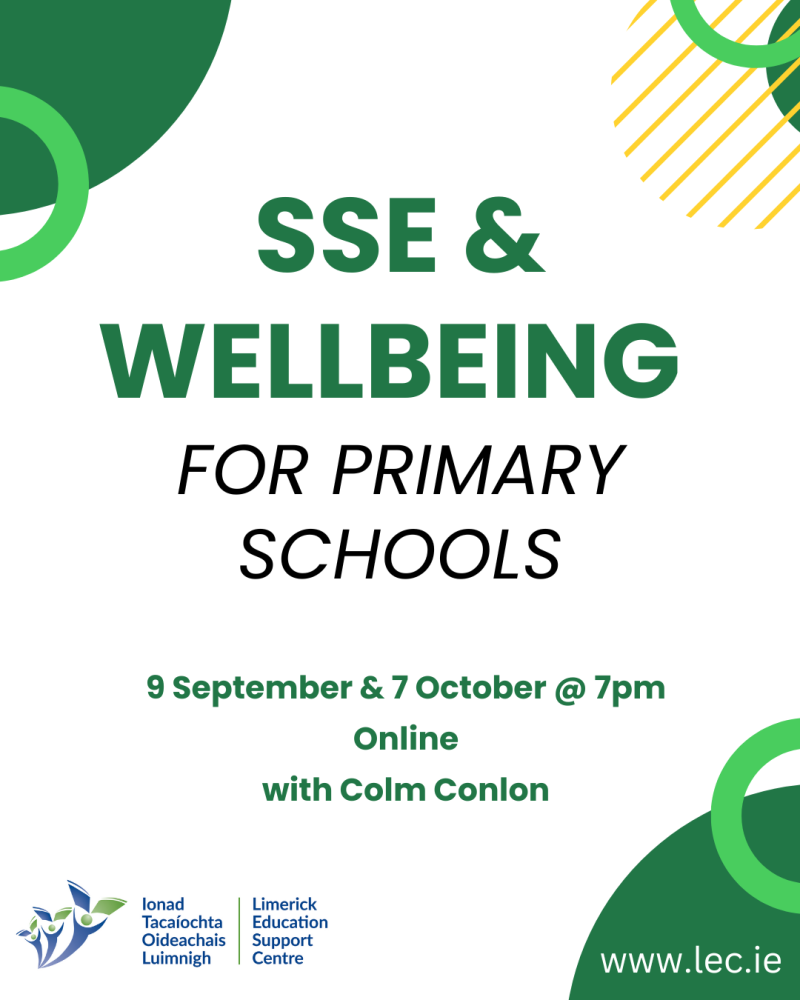 SSE & Wellbeing for Primary Schools (2 of 2) -Primary